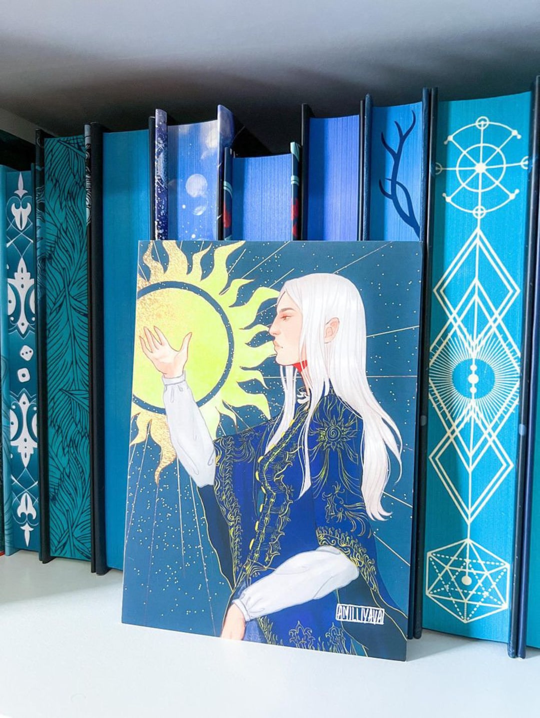 5x7 Inch Alina Starkov Sun Summoner Art Print Shadow and Bone Leigh Bardugo Book Characters ...