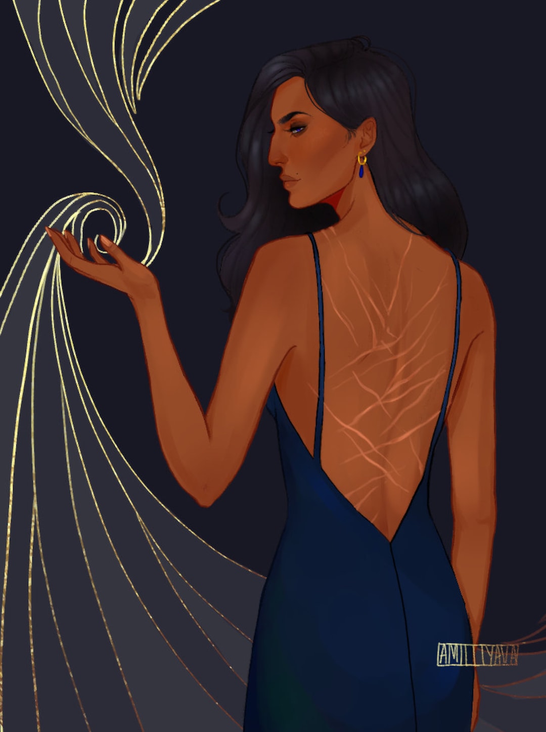 Queen of Ravka 5x7 Art Print - Etsy