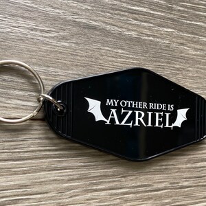Bat Boys My Other Ride Motel Keychain ACOTAR Wingspan Matters Rhysand ...