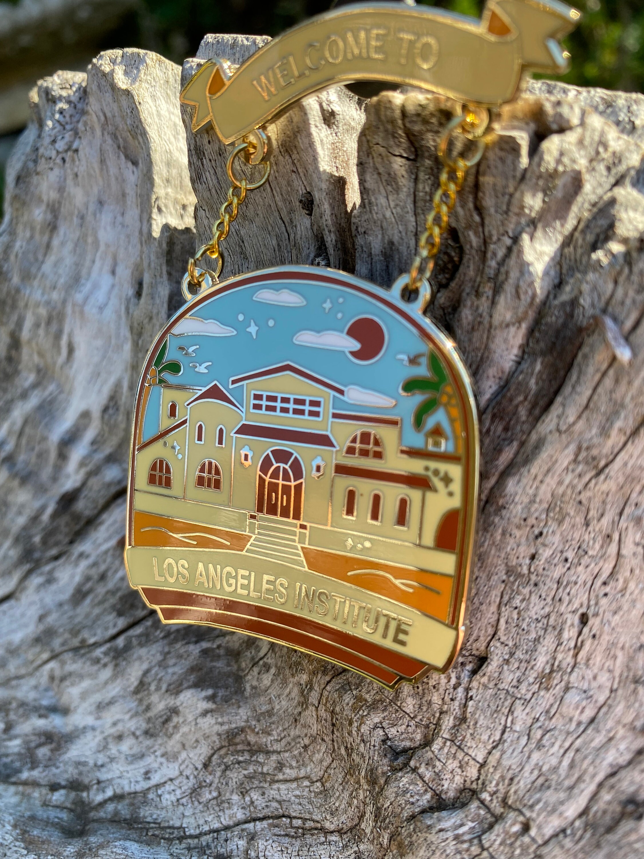 Los Angeles Institute Enamel Pin - Etsy