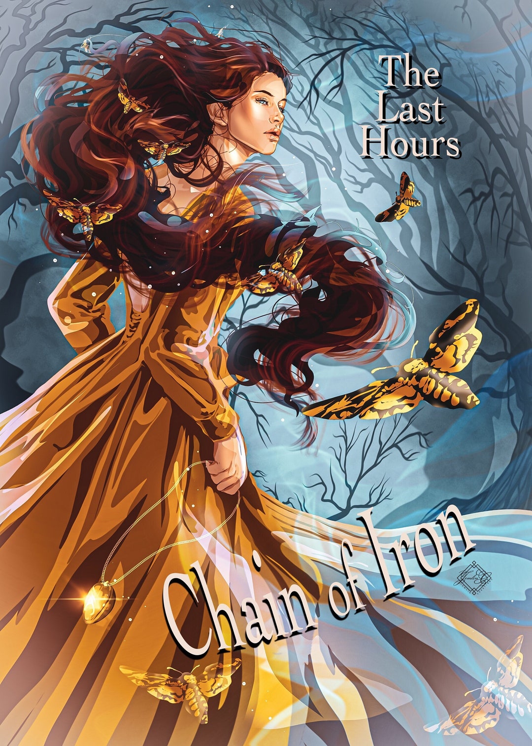 Chain of Iron Booksleeve Lucie Herondale the Last Hours Book Cover Book ...