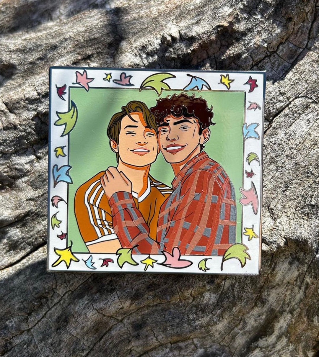 Nick and Charlie Hard Enamel Pin Heartstopper Boyfriends Queer Gifts ...