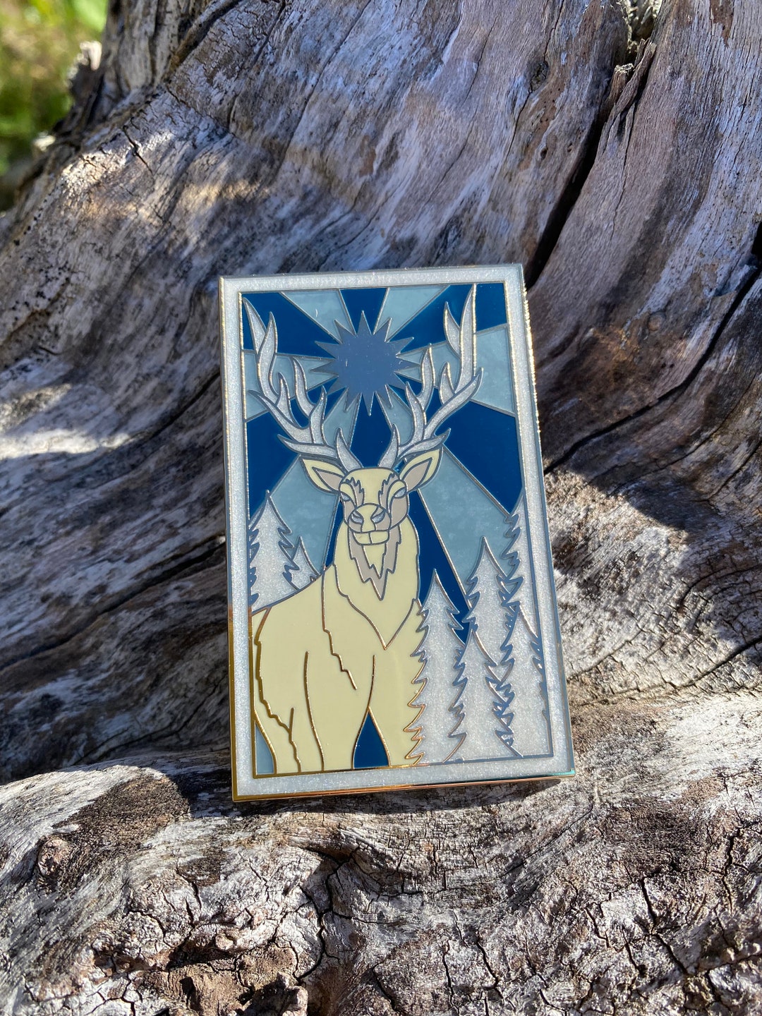 The Stag Amplifier Six of Crows Hard Enamel Pin Bookish Gift Reader ...