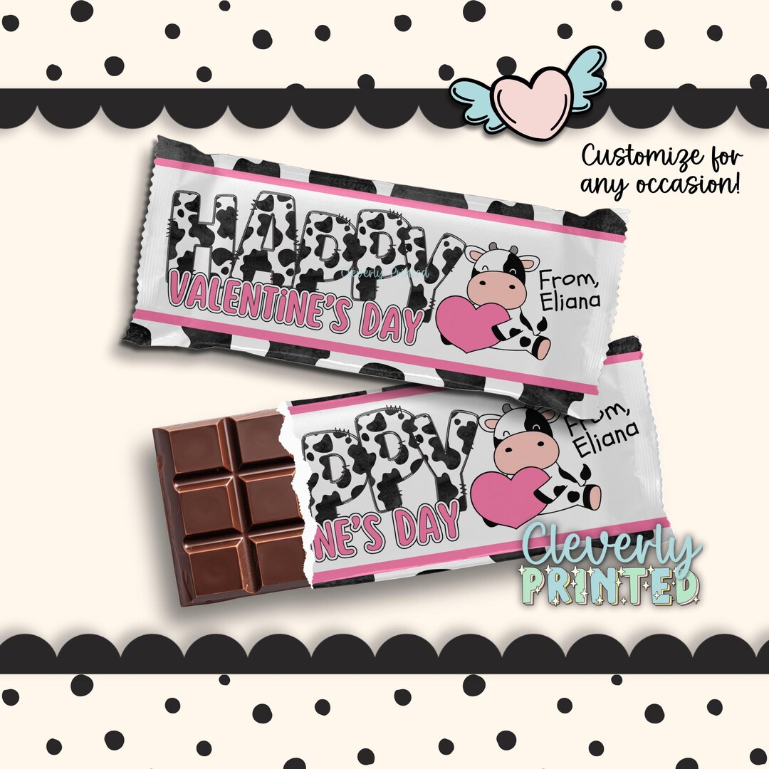 CHOCOLATE BAR WRAPPERS | Custom Candy Bar Packaging | Special Occasion ...