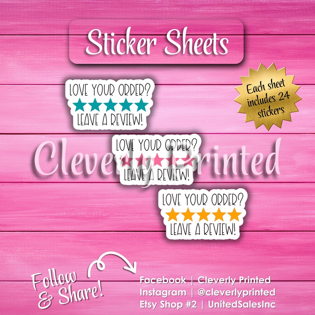 STICKER SHEET | SS188 - Etsy