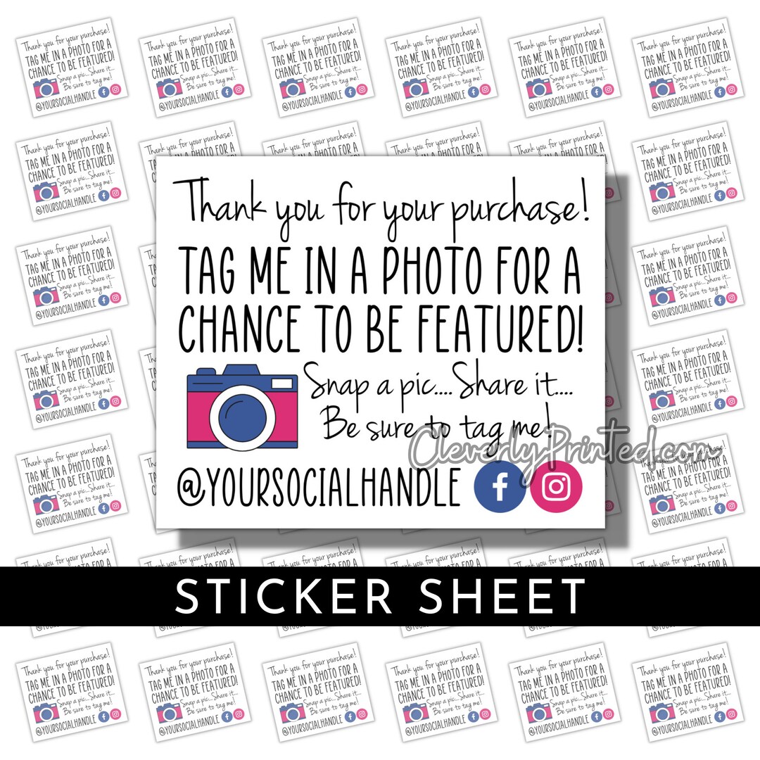 STICKER SHEET SS137 - Etsy