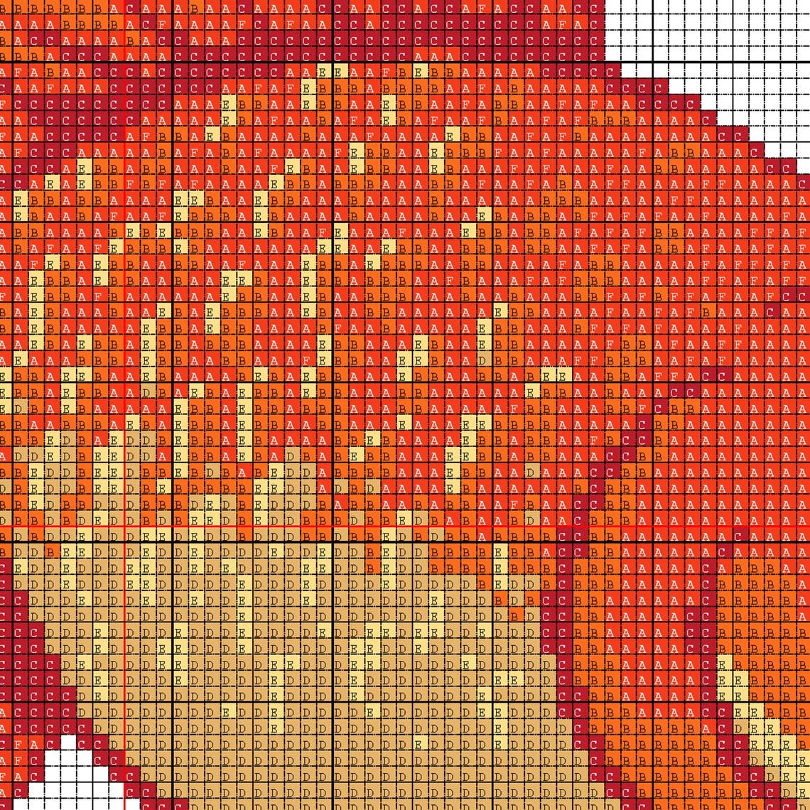Goldfish Cross Stitch Pattern | Modern Fish Counted Cross Stitch PDF ...