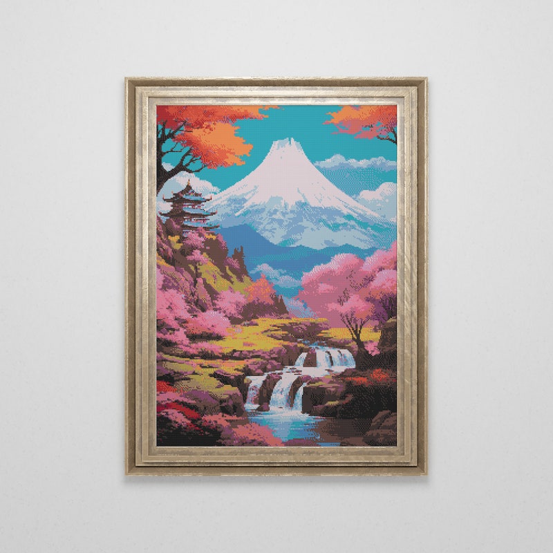 Japanese Cross Stitch - Etsy