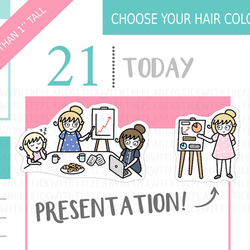 Presentation Stickers - Etsy