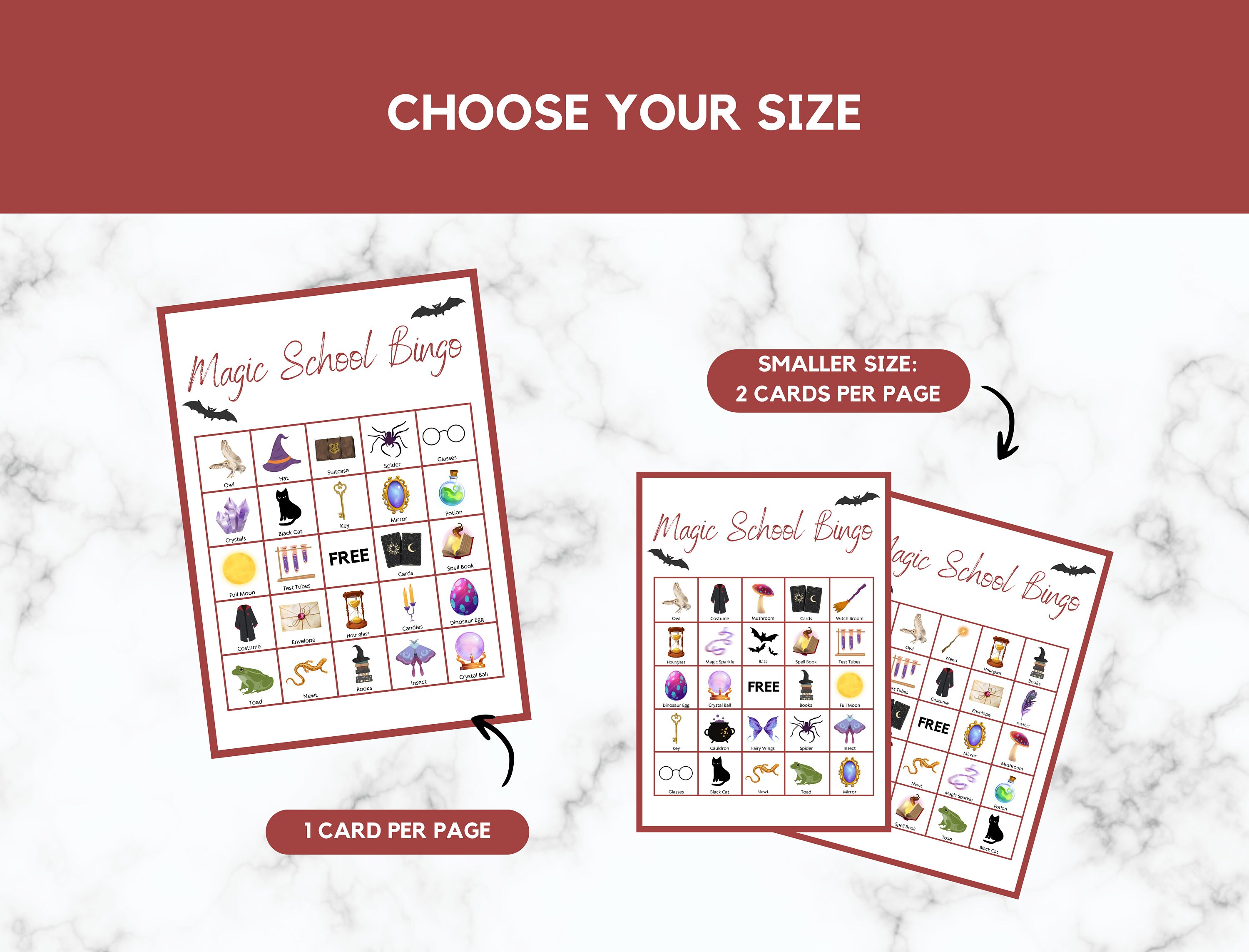 Printable Magic School Bingo Wizard Bingo Halloween Classroom Activity ...