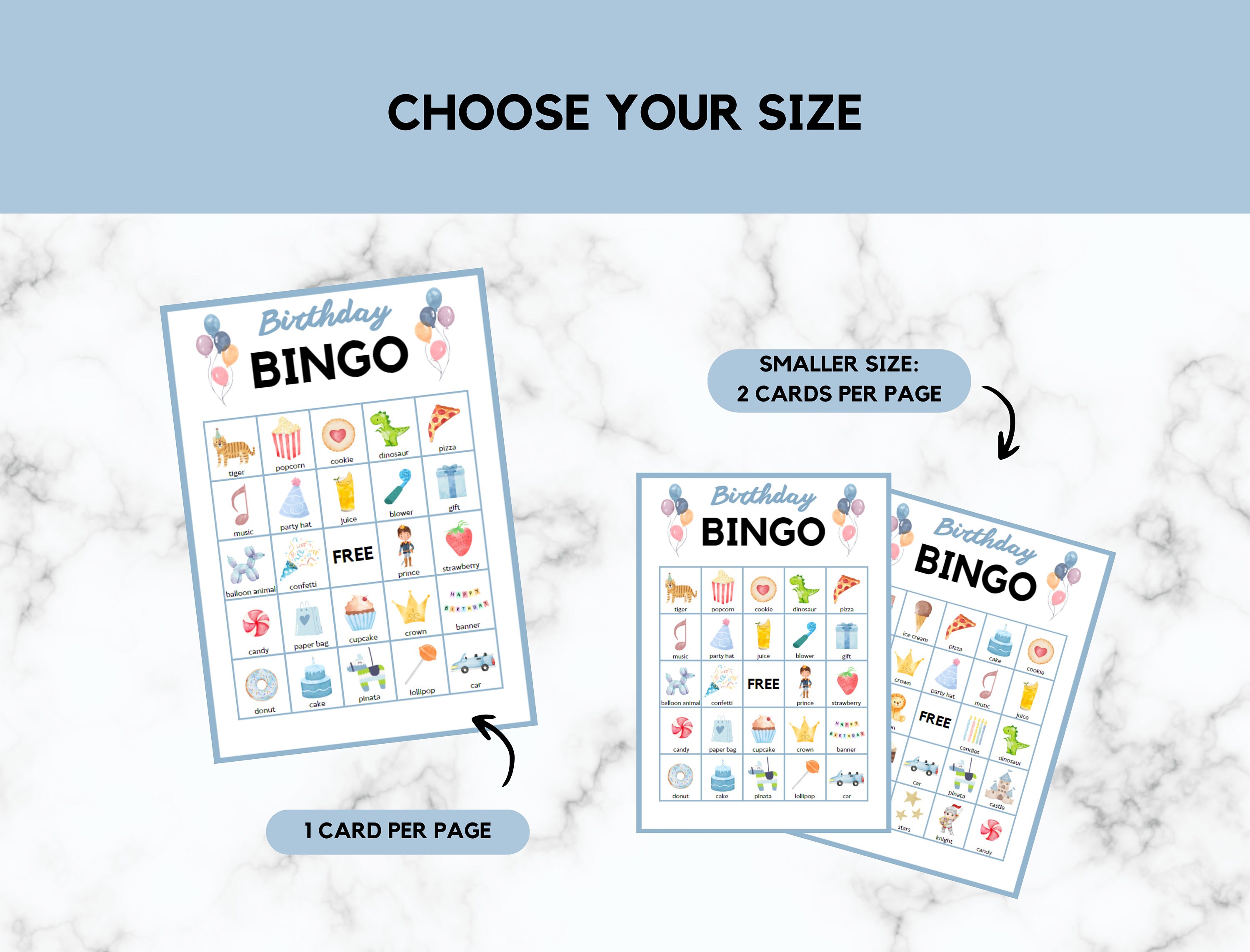 Happy Birthday Bingo - 30 Happy Birthday Bingo Cards - Happy Birthday ...