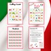 Italy Bingo - Travel Bingo - 30 Italy Bingo Cards - Italy Party Game ...