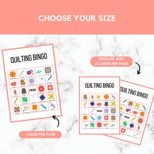 Quilt Bingo - 30 Quilt Bingo Cards - Quilt Game - Quilt Activity ...