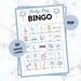 Baby Boy Bingo - 30 Baby Boy Bingo Cards - Baby Boy Party Game - Baby ...