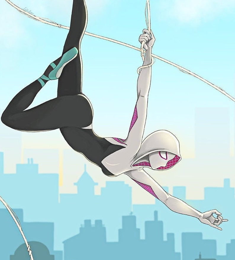 Spider Gwen 11x17 Inches Large Art Print Poster - Etsy