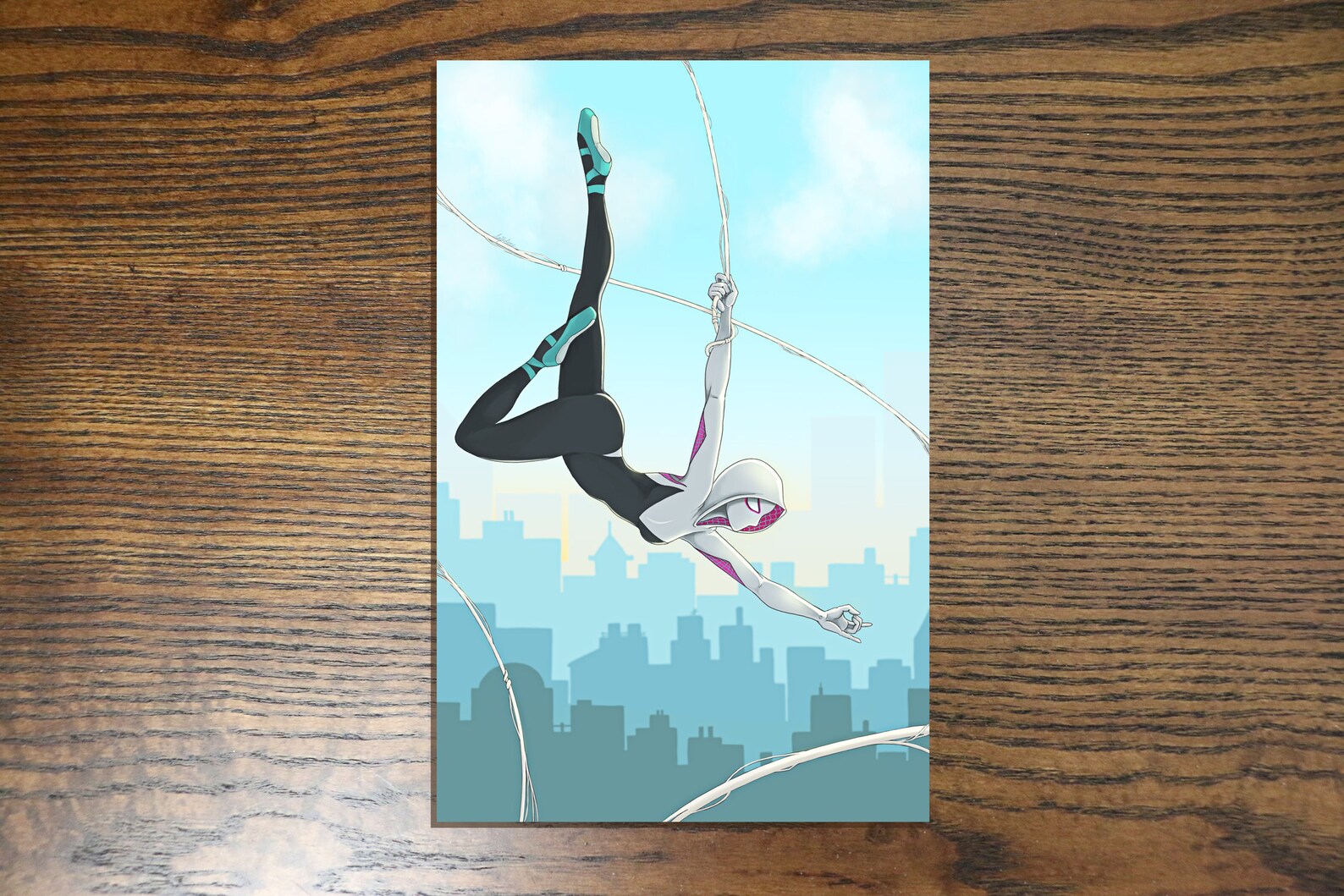 Spider Gwen 11x17 Inches Large Art Print Poster - Etsy