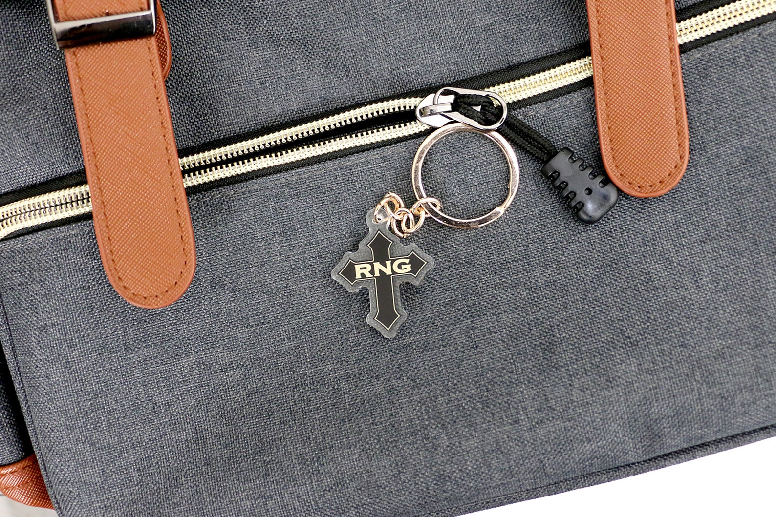 RNG Cross 1.5 Inches Acrylic Rose Gold Double Sided Keychain - Etsy
