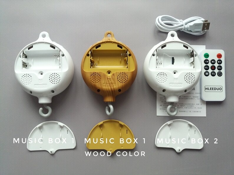 Music Box Baby Mobile Rotating Music Mechanism for Crib Mobile - Etsy