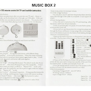 Music Box Baby Mobile Rotating Music Mechanism for Crib Mobile Baby ...