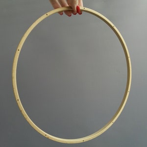 Wooden Round Hoops for Baby Crib Mobile Rings Circle Wooden Mobile ...