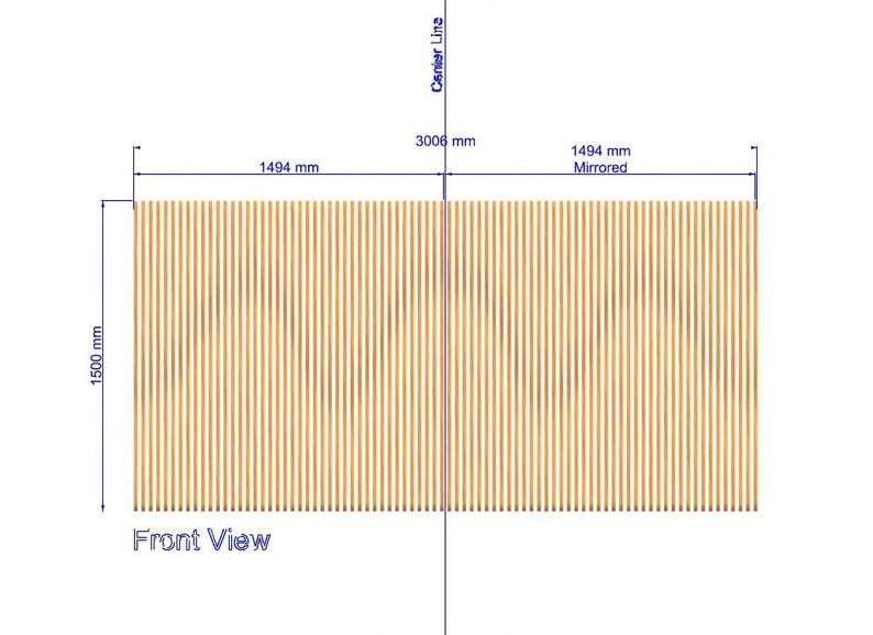 3d Parametric Wavy Wall Panel, Digital Files, Ideal for Lobby ...