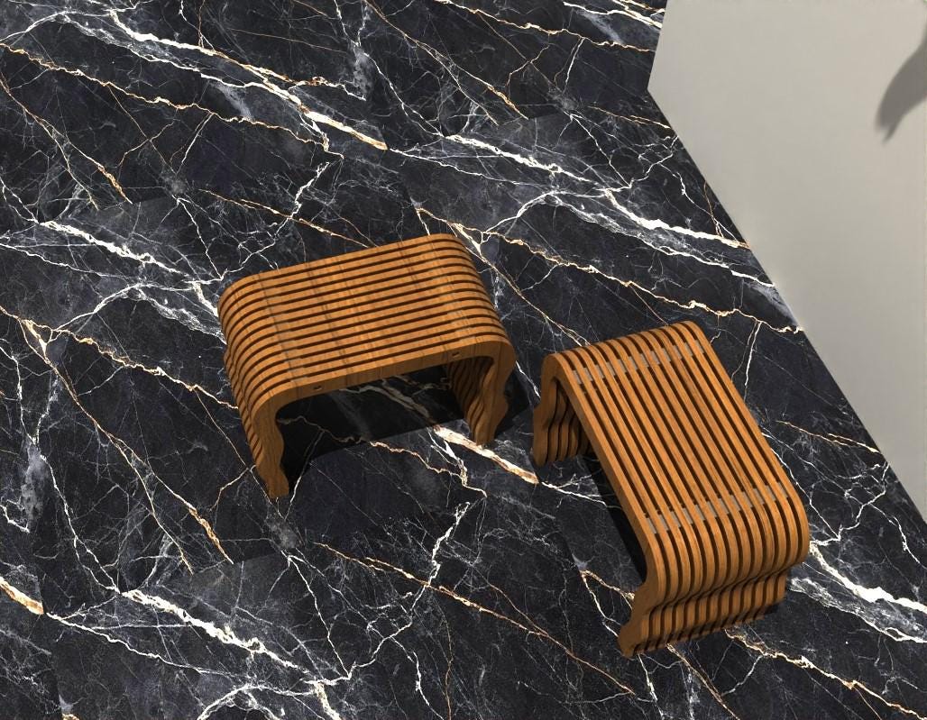 3d Parametric Coffee Table, Side Table, Living Room, Furniture Design ...