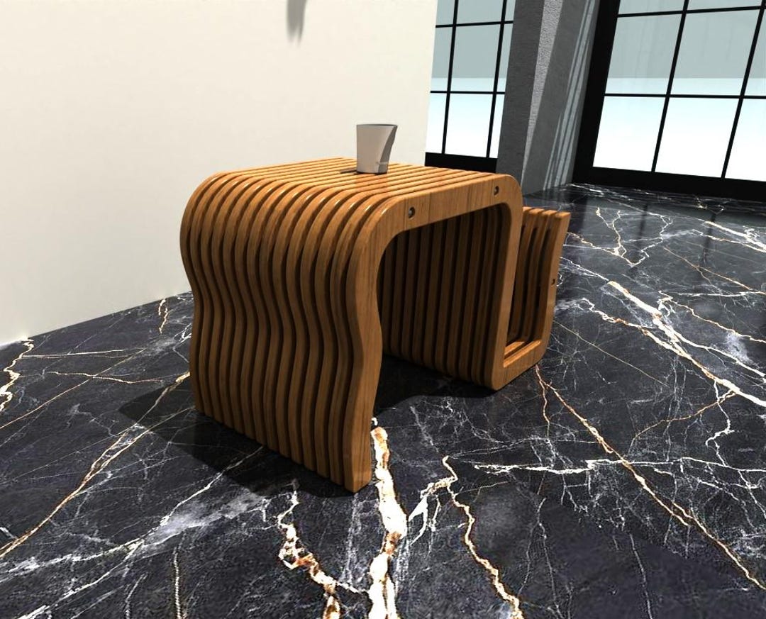 3d Parametric Coffee Table, Side Table, Magazine Holder, Furniture ...