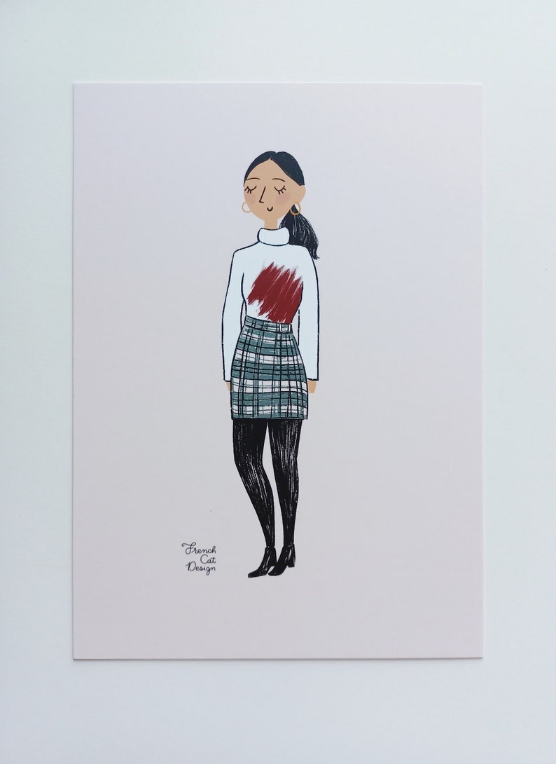 Bloody Mabel Mabel Mora Outfit Art Print 5 X 7 Only Murders in the ...