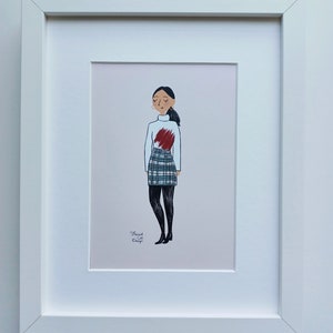 Bloody Mabel - Mabel Mora Outfit Art Print - 5 X 7 Only Murders in the ...