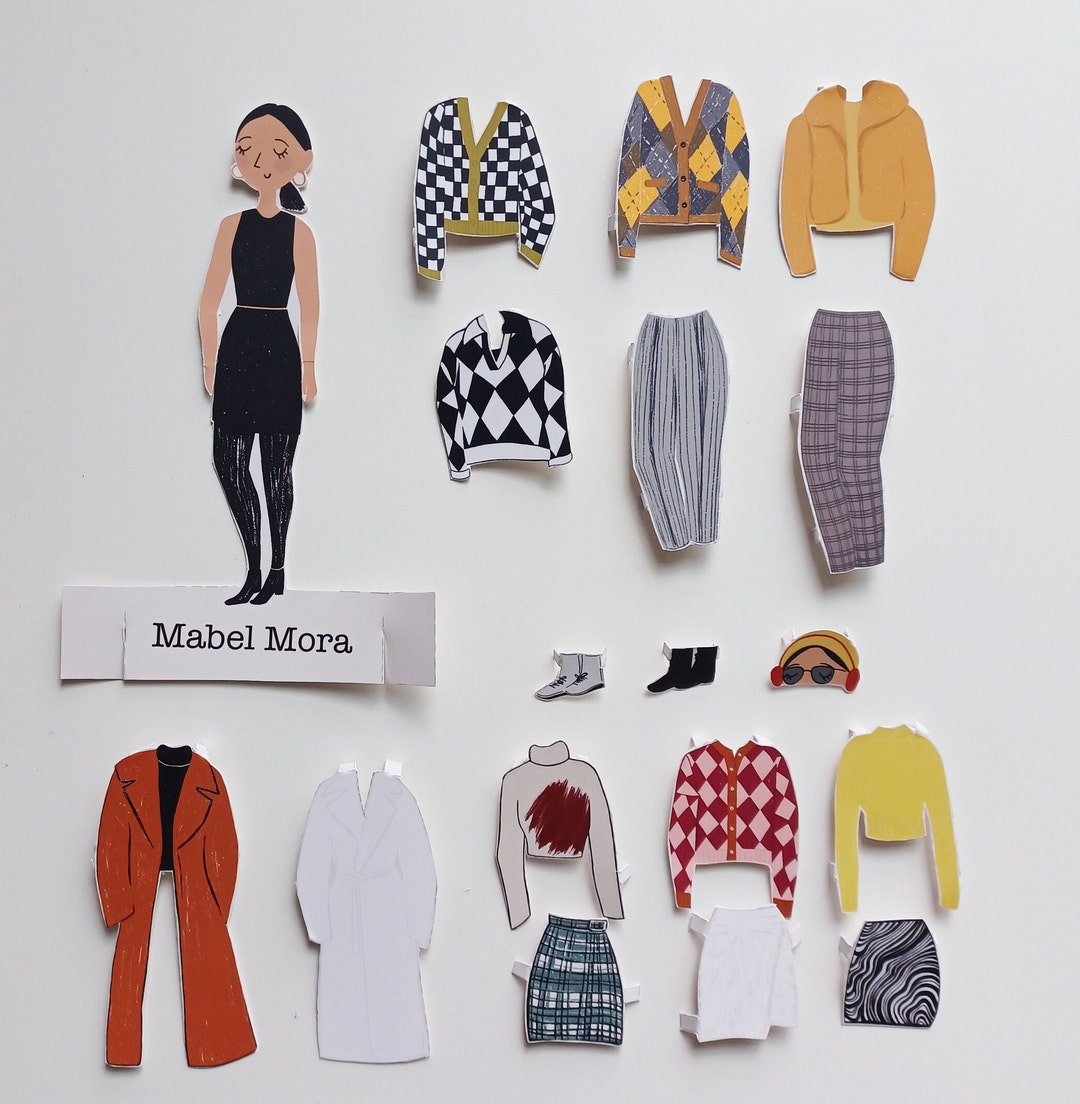 Mabel Paper Doll Mabel Mora Outfits Fashion Gift Only Murders in the ...