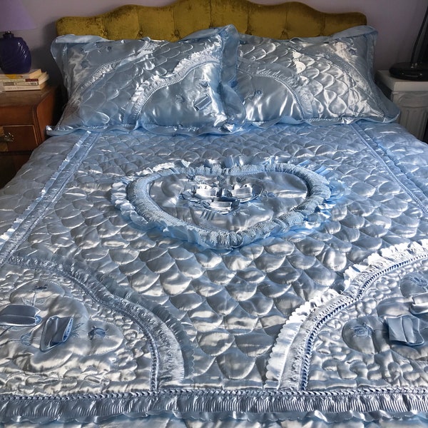 Ruffled Bedspread - Etsy
