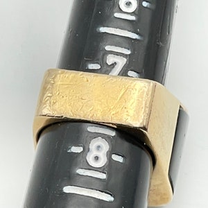 Chunky Sterling Silver Men's Ring, Gadolinium Gallium Garnet Simulated ...