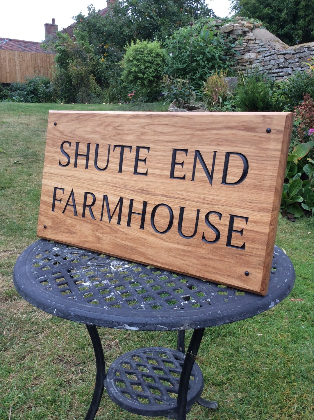 Bespoke Hand Carved Wooden House Signs - Etsy