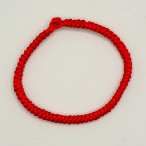 7'' Red String Bracelet, Kabbalah Couples Bracelet, Buddhist Bracelet ...