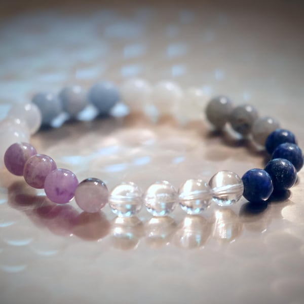 Amethyst Bracelet - Etsy UK