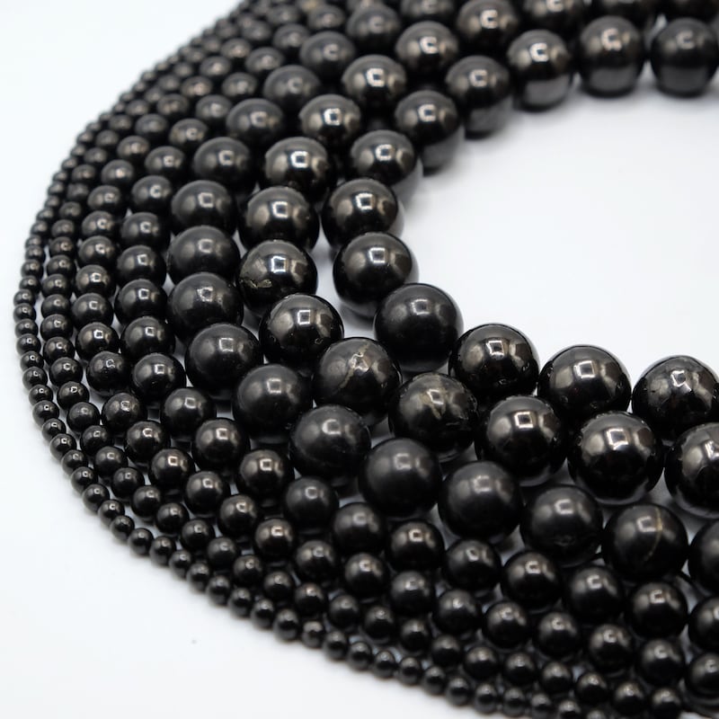 Shungite Beads - Etsy