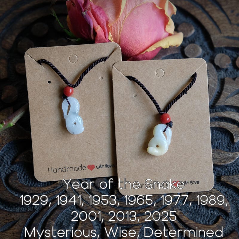 Jadeite Snake Silver - Etsy