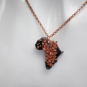 2” Elite Noble Shungite Copper Brass Orgonite Africa Pendant 18 in ...