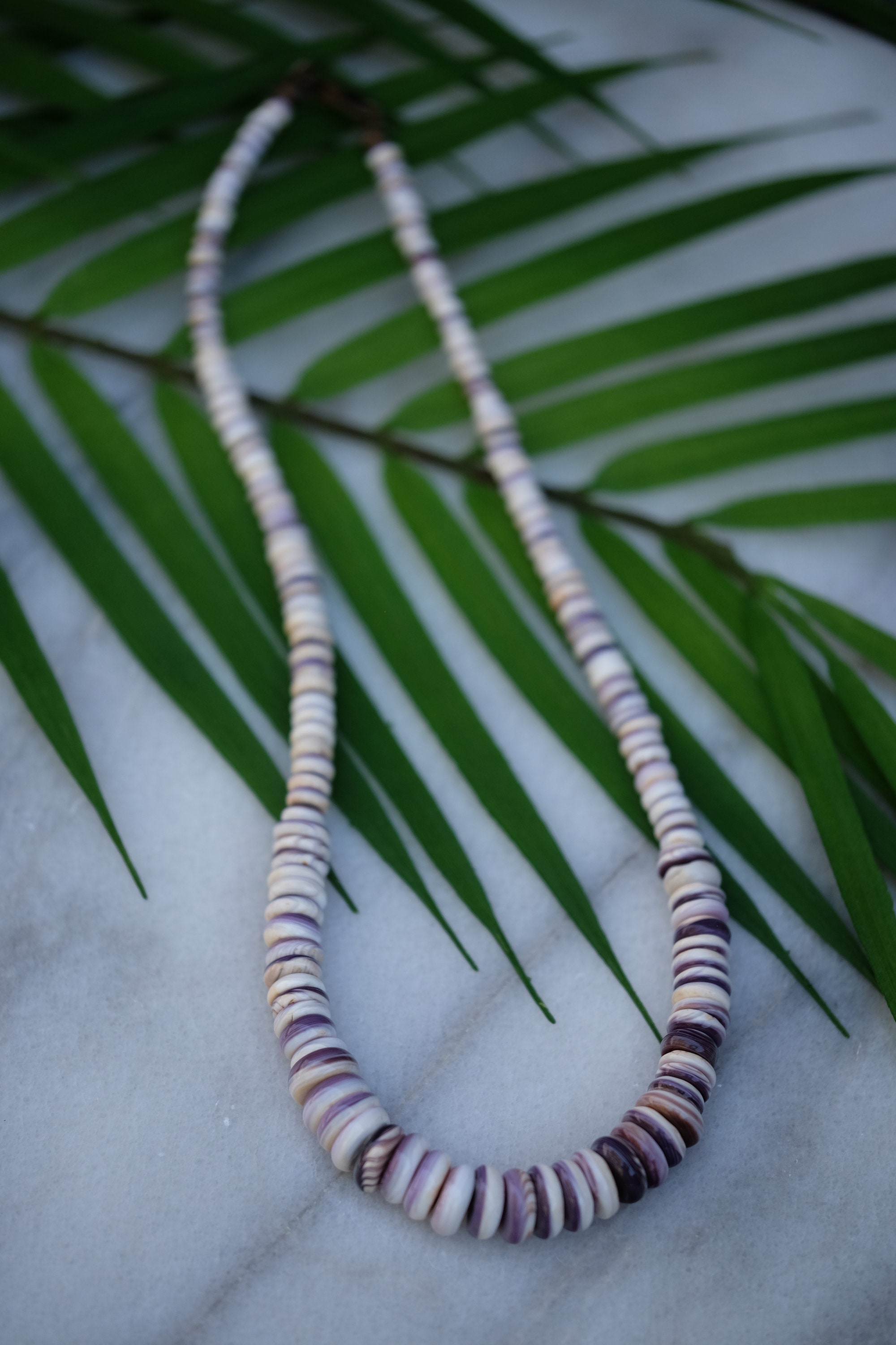 4mm-12mm Genuine Wampum Shell Rondelle Bead Necklace or | Etsy