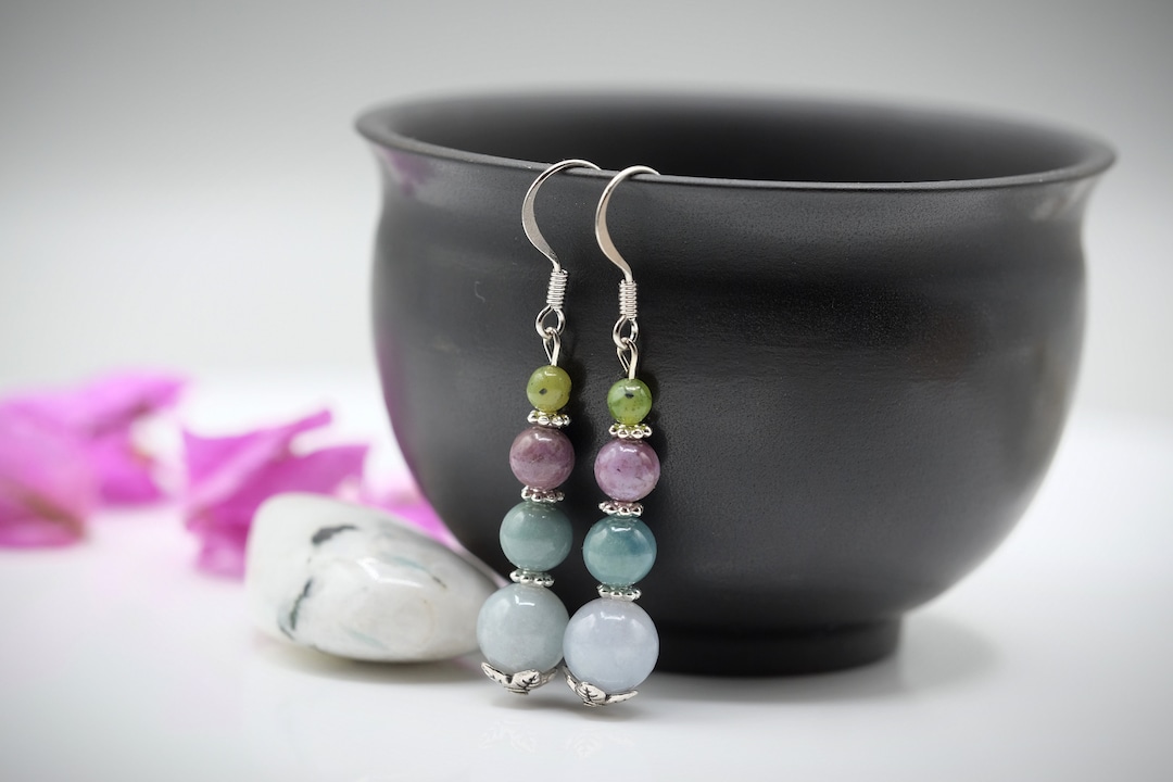 4 Types of Jadeite "all-in-one" Canadian Nephrite, Turkish Purple ...