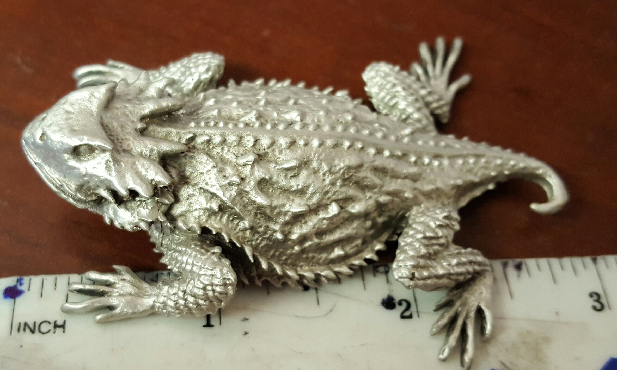 Horned Toad Horned Lizard Horny Toad Horned Frog 3 Inch Solid - Etsy