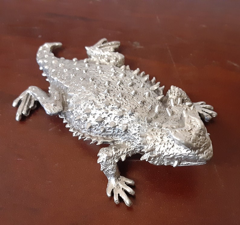 Horned Toad Horned Lizard Horny Toad Horned Frog Pewter - Etsy