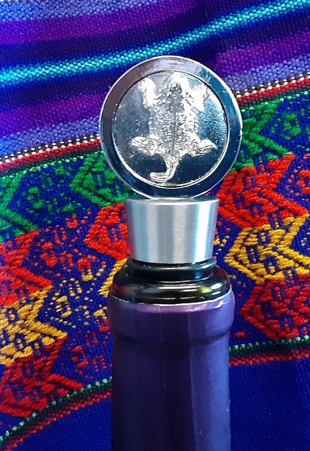 Horned Toad Horned Lizard Horny Toad Wine Bottle Stopper - Etsy