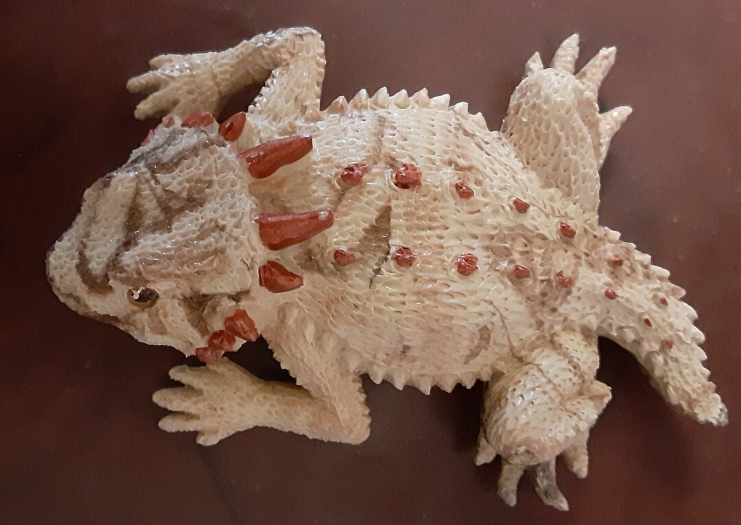 Horned Toad Horny Toad Horned Lizard Resin Clay Magnet - Etsy