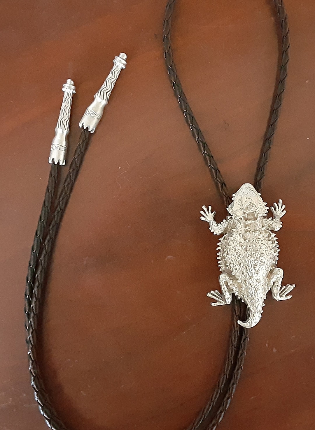 Horned Toad Horned Lizard Bolo Tie 36 Inch Your Choice of Finish ...