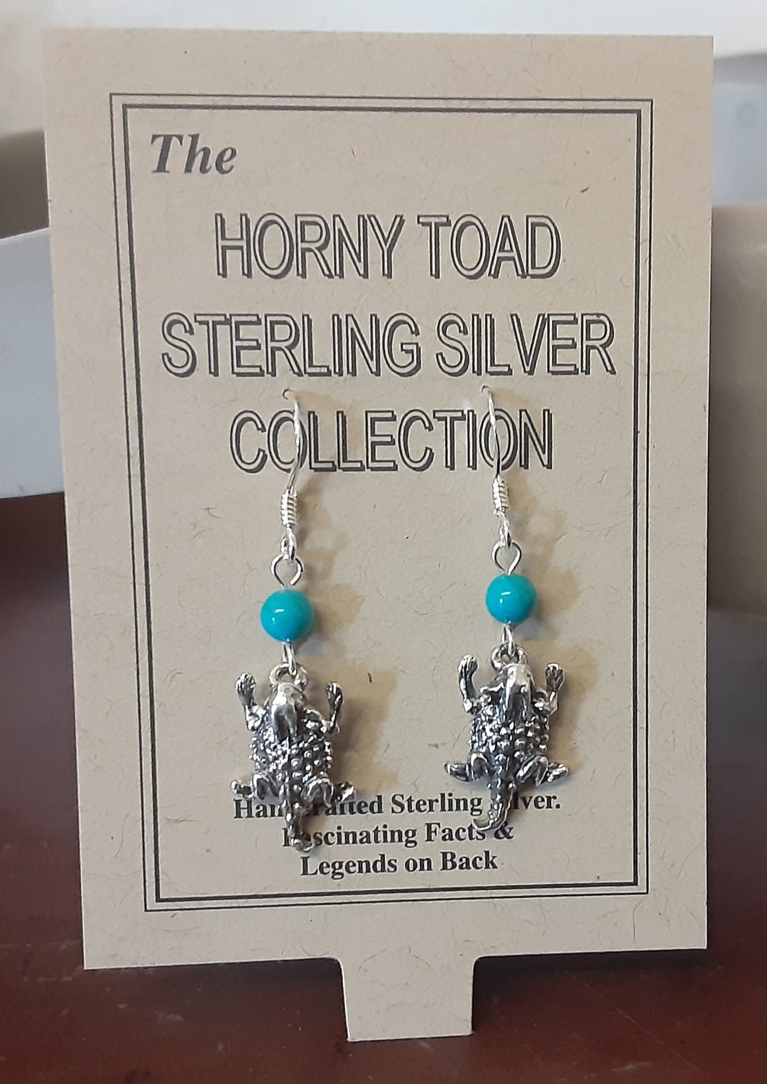 Horned Toad Horny Toad Horned Lizard Sterling Silver French Hook ...