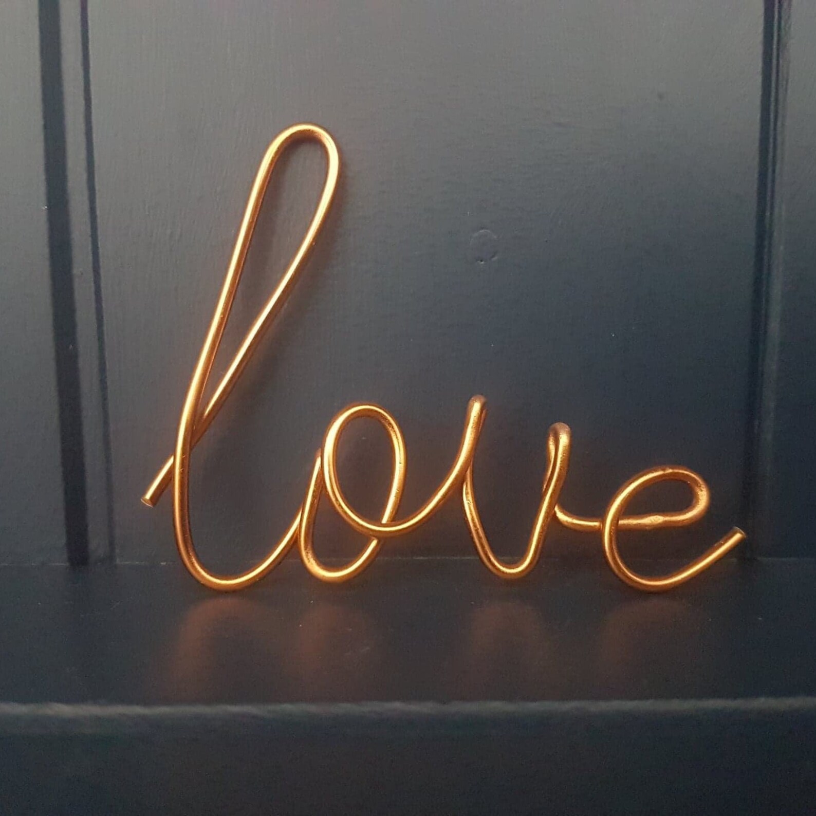 Love Wire Word Wall Art Sign for Your Home Decor in a - Etsy