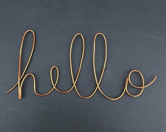 Wire Word Art - Etsy