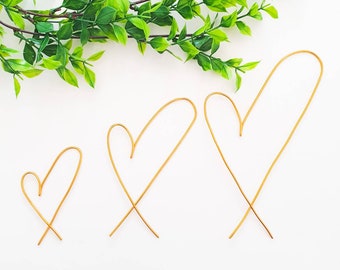Wire Heart Frame - Etsy UK