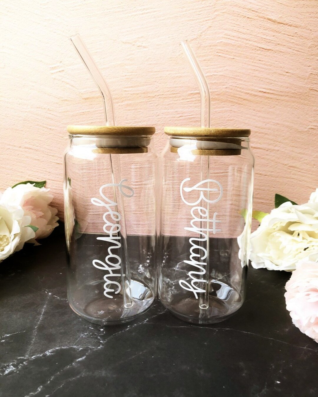 Personalized Can Glass, Beer Can Glass, Iced Coffee Glass, Soda Can ...